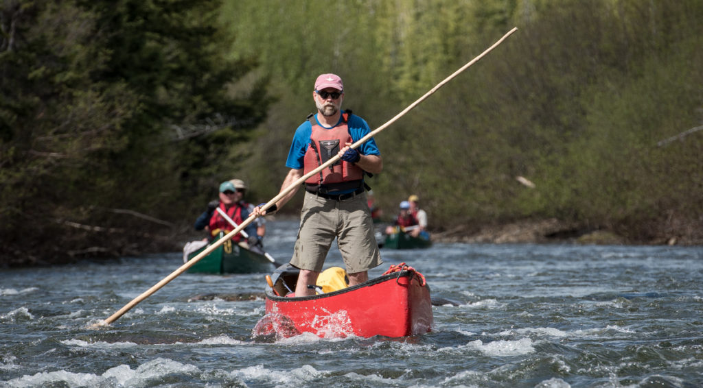 Canoe and Pole Bonaventure River - Canoe the Wild