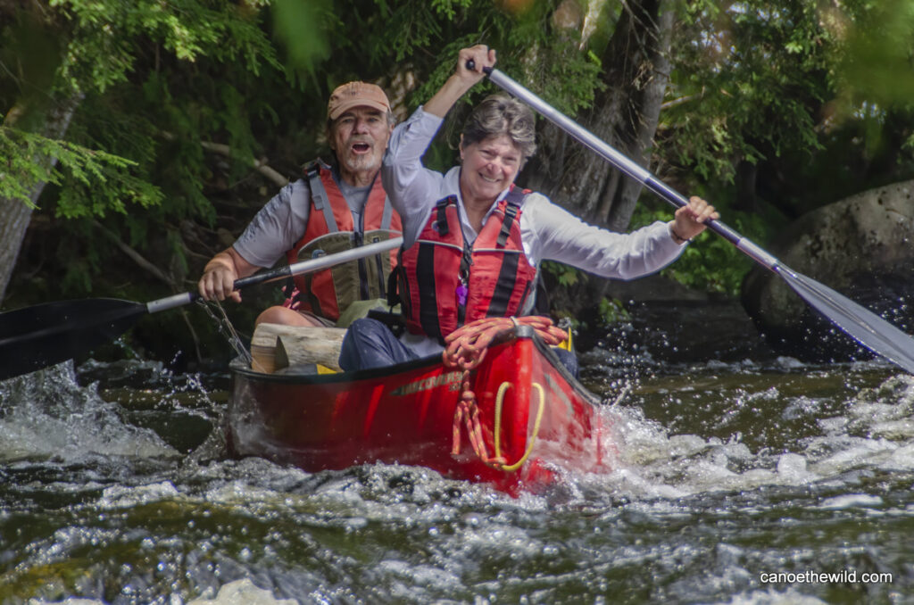 Paddling Canoose Rips with Canoe the Wild - Canoe the Wild
