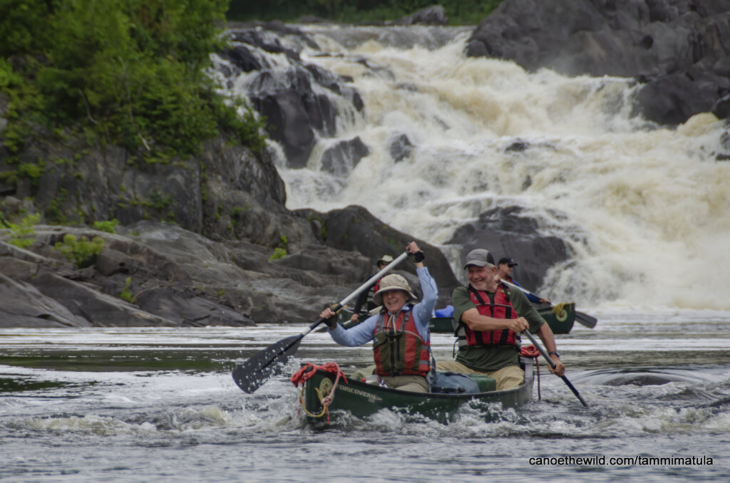 Scenic Allagash Falls - Canoe the Wild