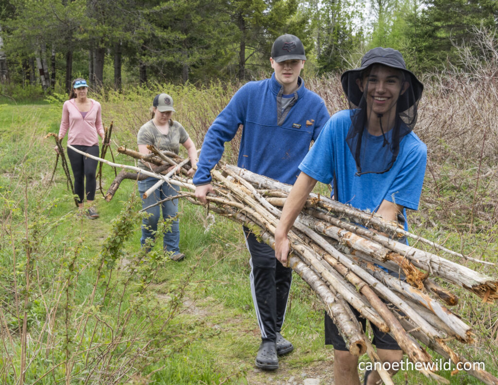 Camp chores - Canoe the Wild
